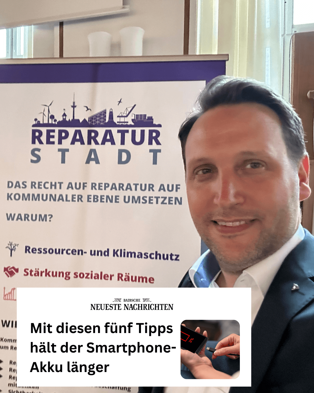 Mit diesen fünf Tipps hält der Smartphone-Akku länger - Kai Keune, MdL